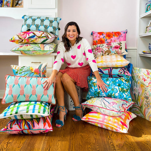 Original fine art paintings, prints and home goods with a sunny style